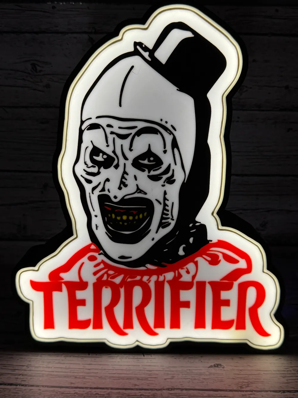 Art the Clown Terrifier Lightbox by Big F MakerWorld: Download Free 3D ...