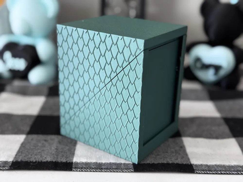 Dragon Scale EDH/Commander Deck Box by Blindjustice91 - MakerWorld