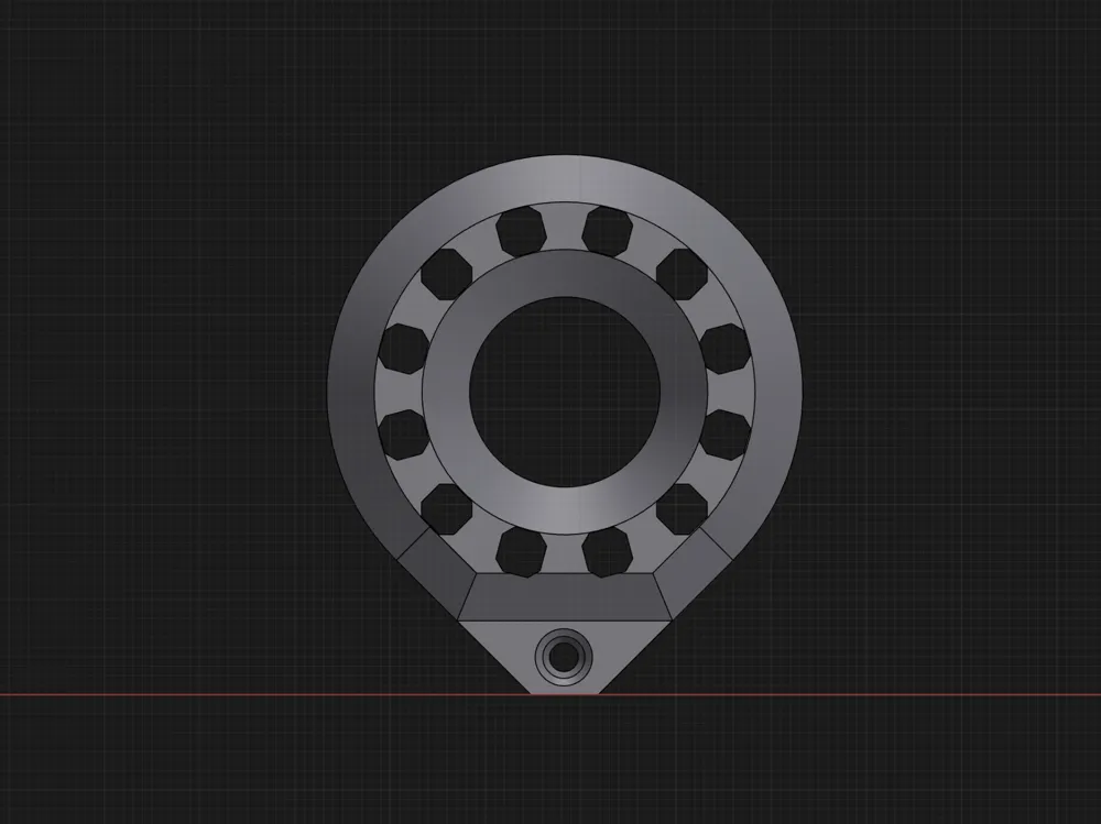 Ball Bearing Spinner Fidget Key Ring by delibelli MakerWorld: Download ...