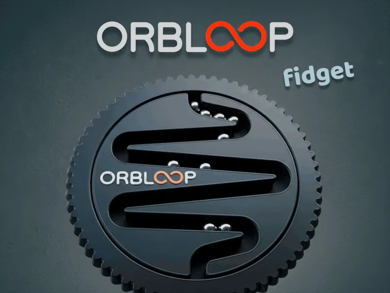 OrbLoop – the Marble Run Fidget by BogdanS MakerWorld: Download Free 3D Models