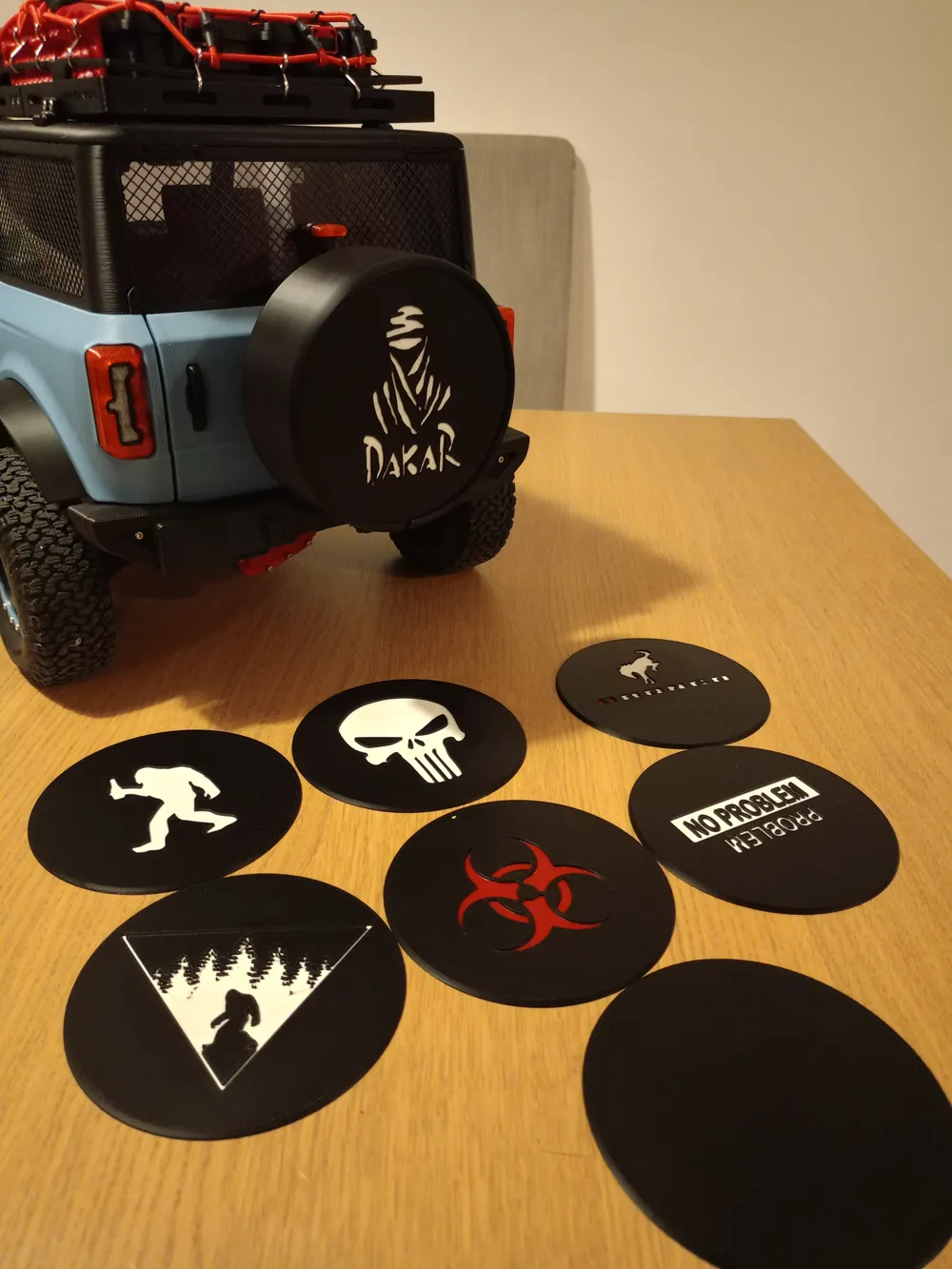 Casadio 3ronco Spare Wheel Cover - Free 3D Print Model - MakerWorld