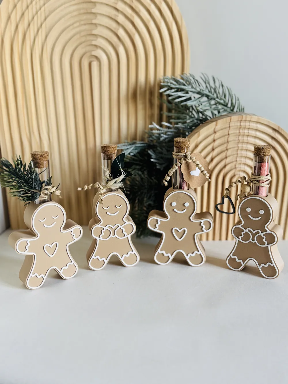 Gingerbread Gang - Free 3D Print Model - MakerWorld