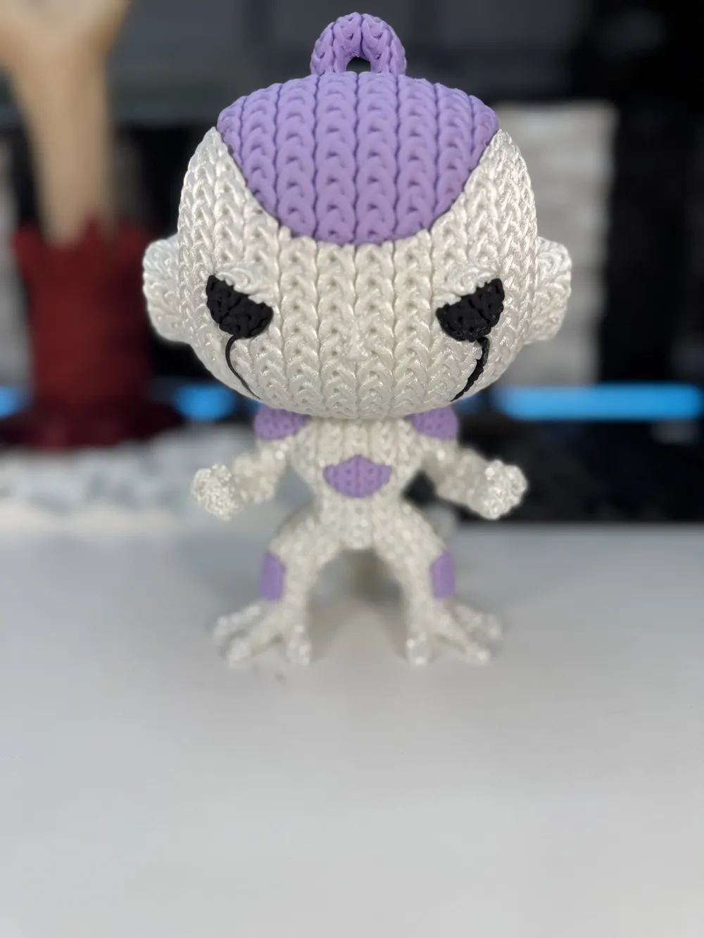 Frieza Knitted - Free 3D Print Model - MakerWorld