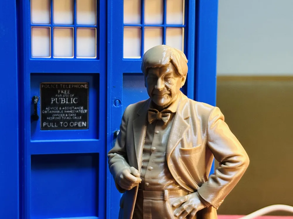 2nd Time-Traveling Doctor Figure – 1:10 Scale - Free 3D Print Model ...
