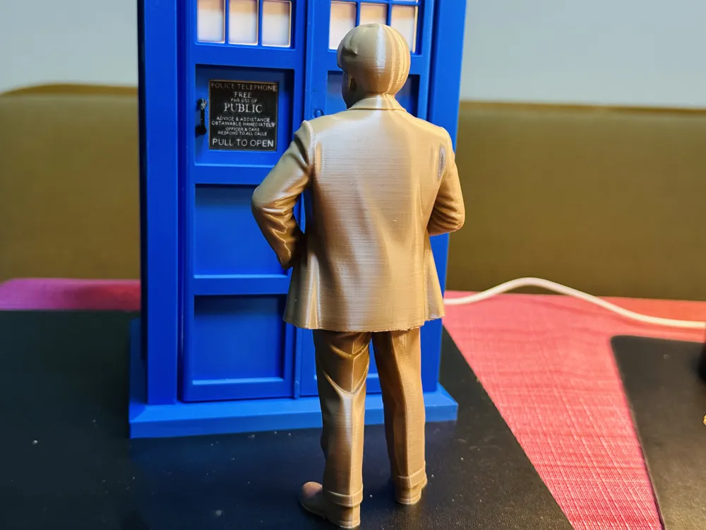 2nd Time-Traveling Doctor Figure – 1:10 Scale - Free 3D Print Model ...