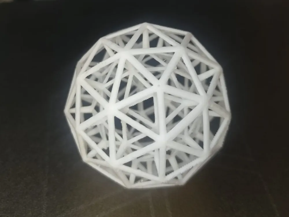 Icosphere Tesseract by Riccardo - MakerWorld