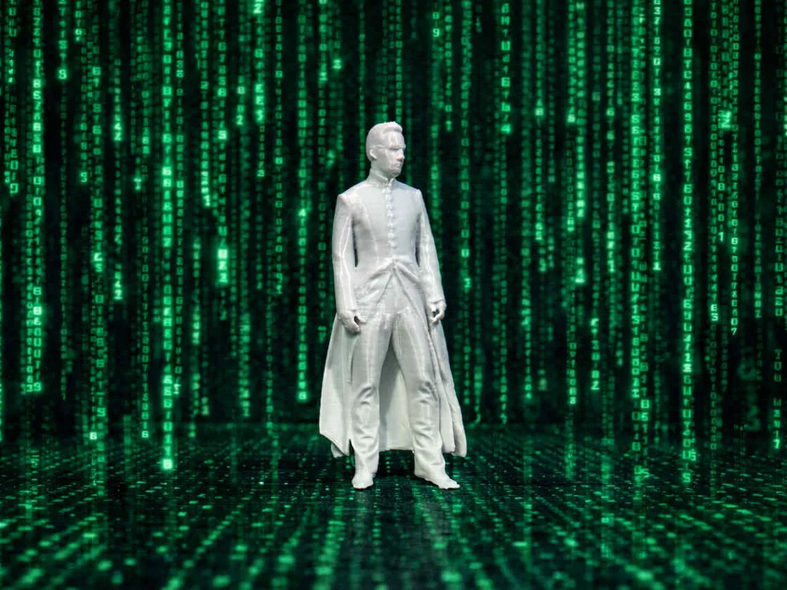 Neo From Matrix - figurine - Free 3D Print Model - MakerWorld