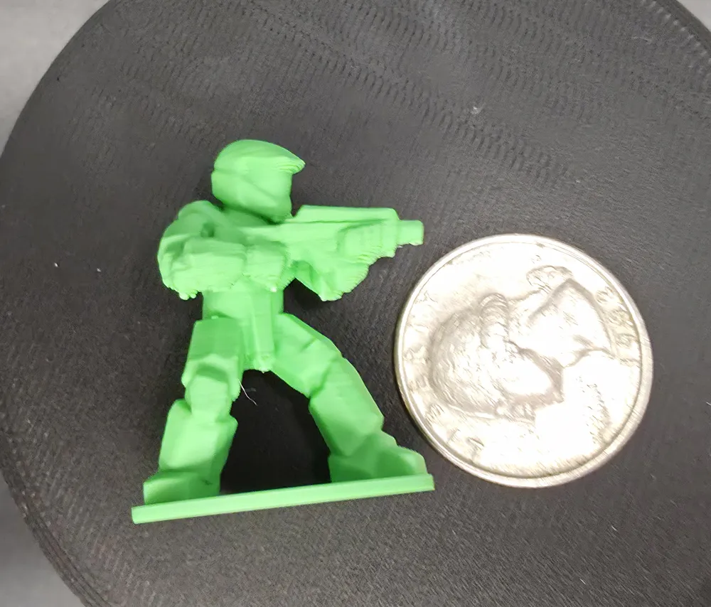Halo Master Chief Micro-Fig - Free 3D Print Model - MakerWorld