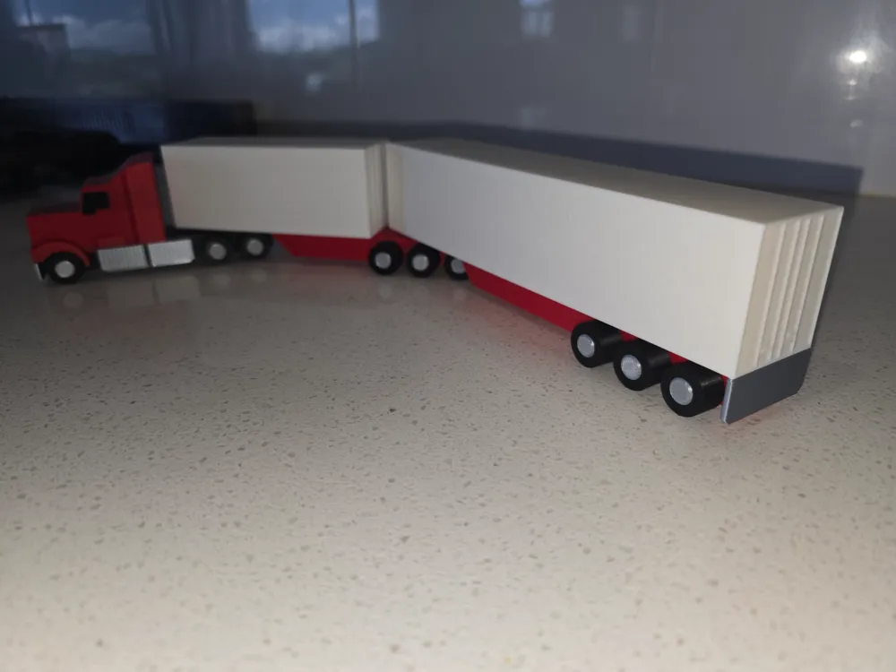 Australian B Double truck / semi by Filaments and Freeways MakerWorld ...