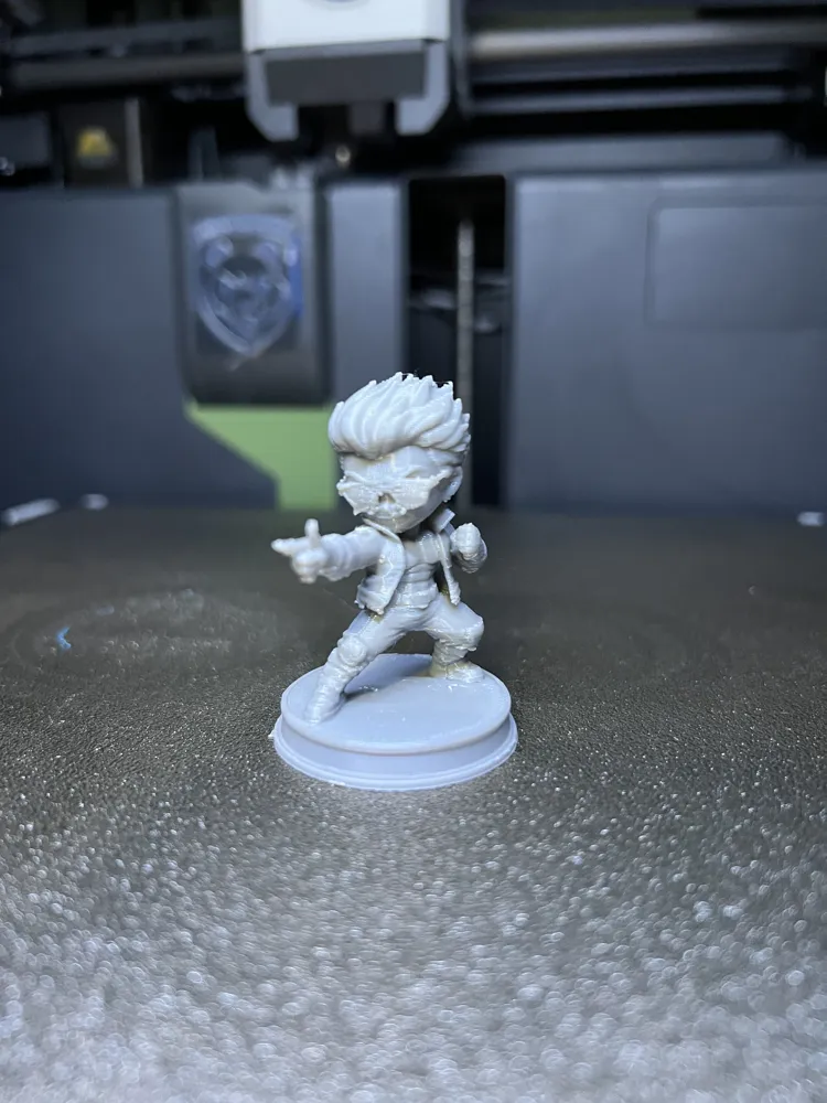 Chibi Johnny Cage - Mortal Kombat Cute Figurine - Free 3D Print Model ...