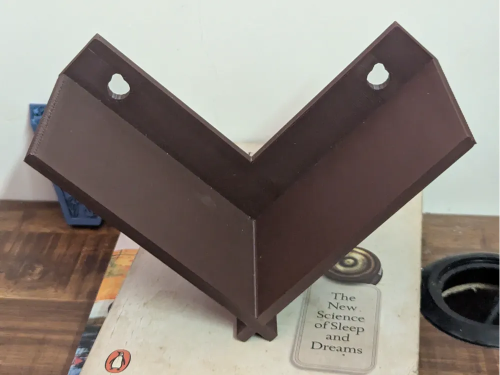 Slanted Book Shelf - Customisable Angles and Size - Free 3D Print Model ...