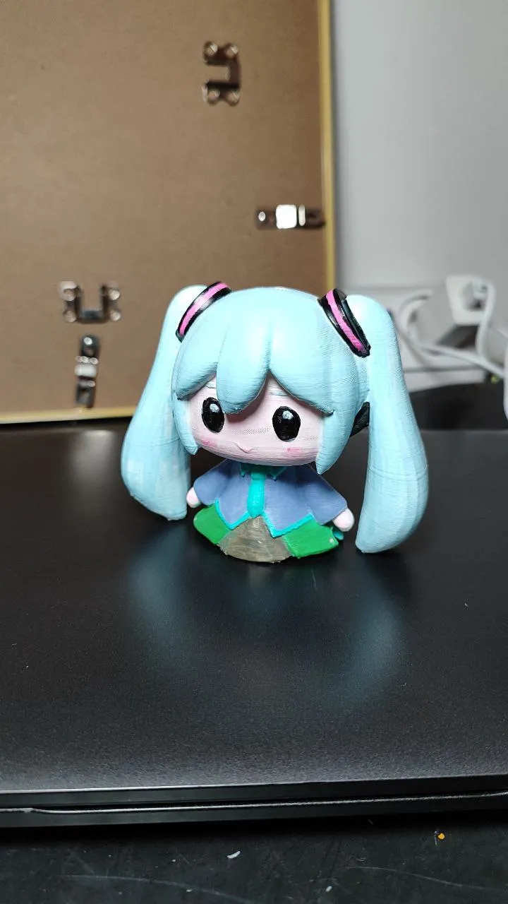 Chibi Hatsune Miku by Leles maker space MakerWorld: Download Free 3D Models