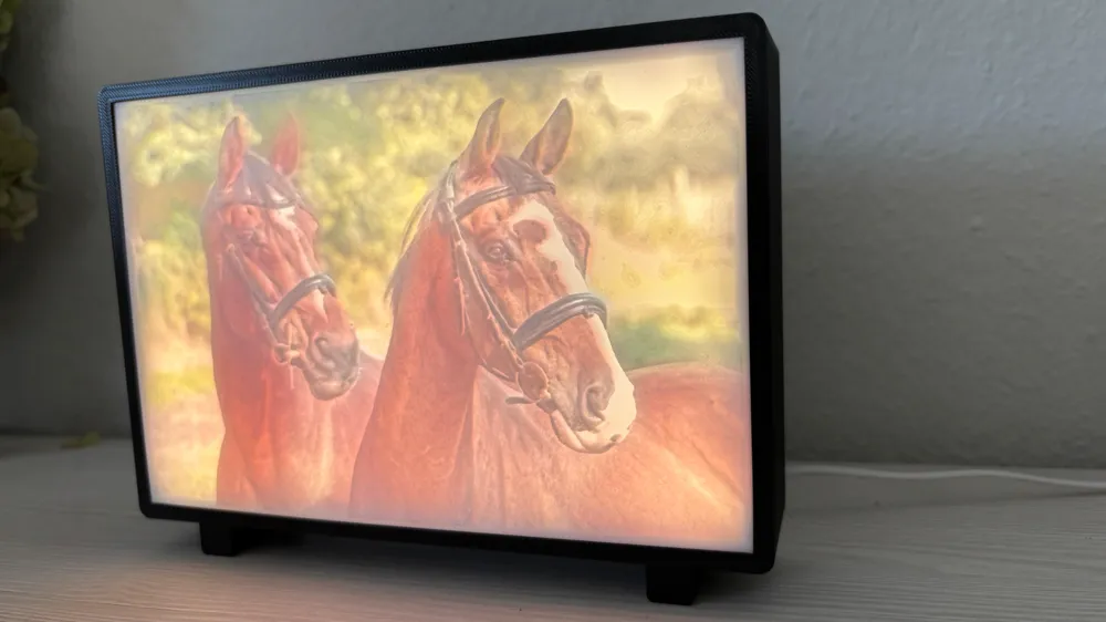 Lithophane Lightbox 180x120 by 3Dude - MakerWorld