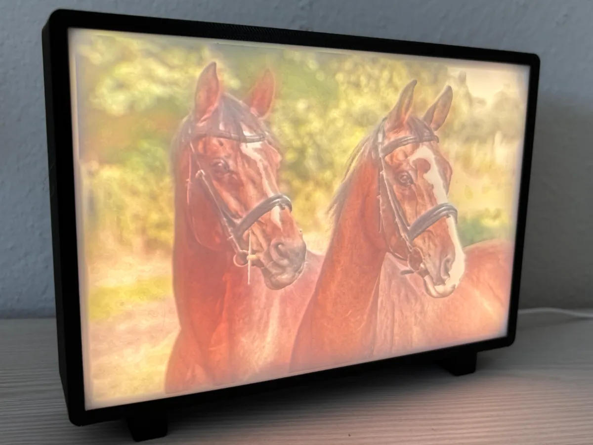 Lithophane Lightbox 180x120 - Free 3D Print Model - MakerWorld