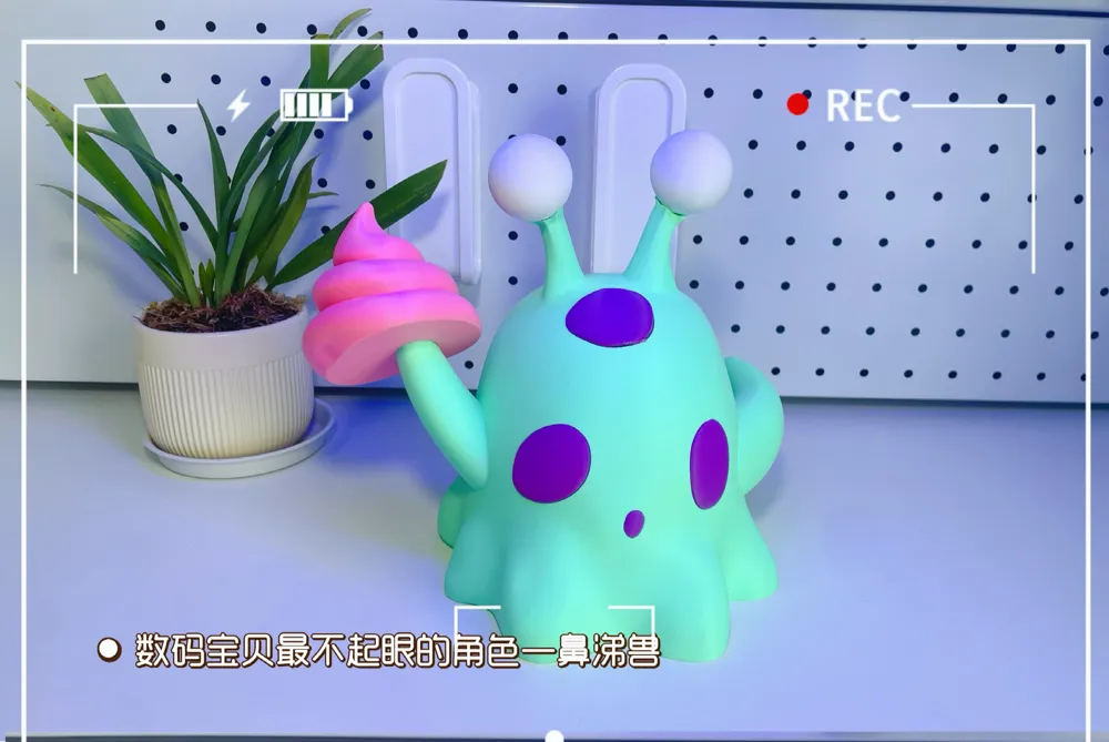 Digimon - Numemon (Multi-color Assembly) - Free 3D Print Model - MakerWorld