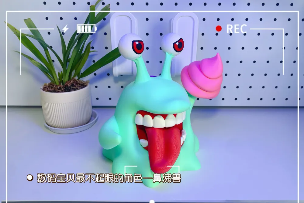 Digimon - Numemon (Multi-color Assembly) - Free 3D Print Model - MakerWorld
