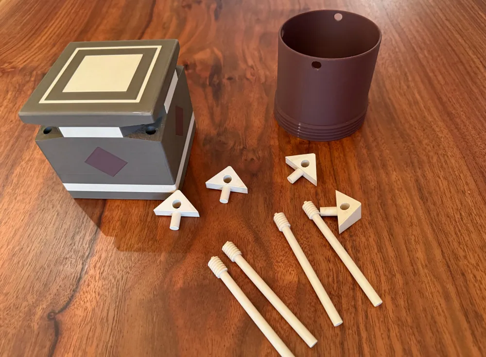 Wooden Puzzle Box - Free 3D Print Model - MakerWorld