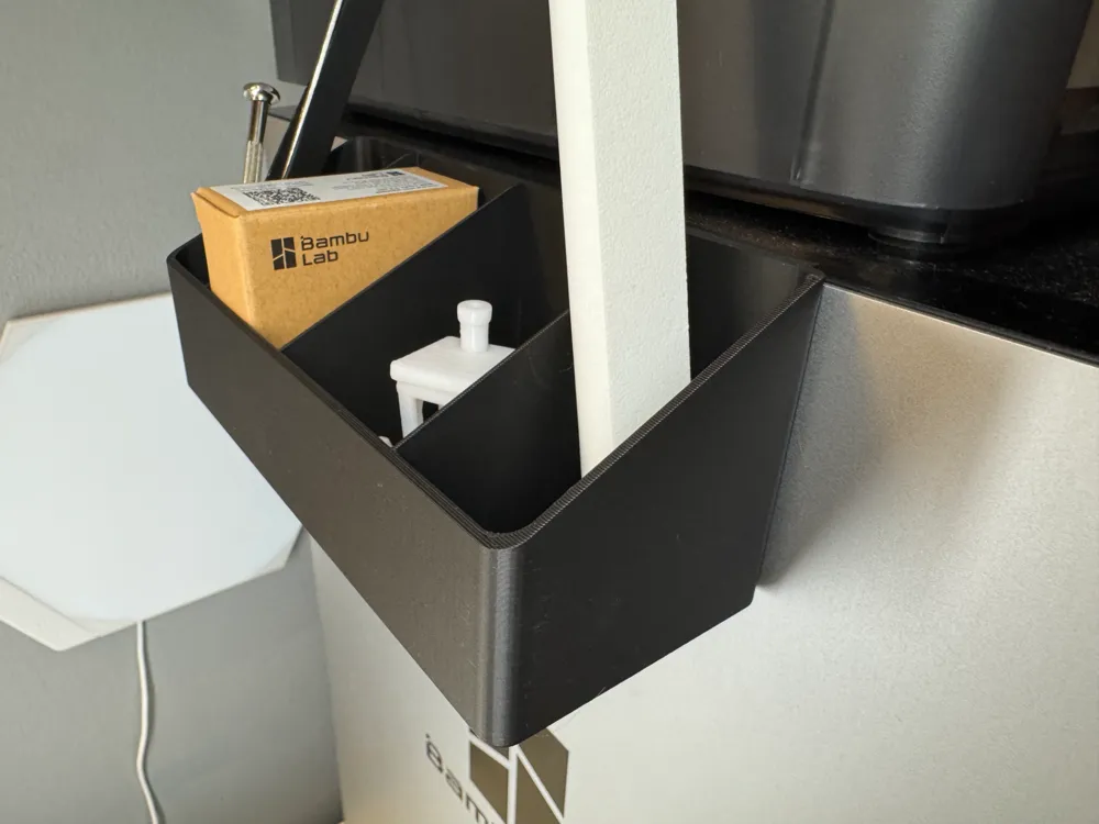 X1C/P1S Side Storage Compartment Container by Lukas - MakerWorld