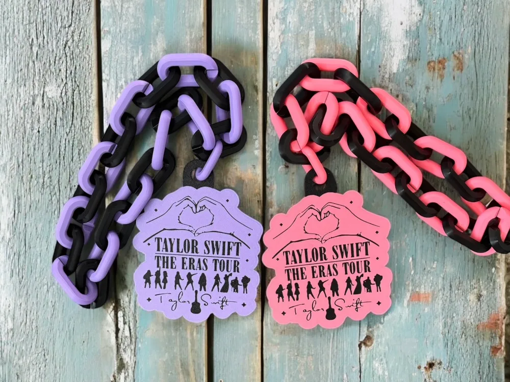 Oversized Taylor Swift Era Tour Chain - Free 3D Print Model - MakerWorld