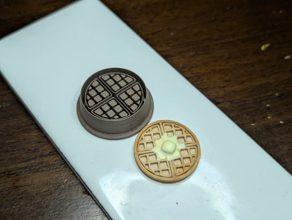 Waffle Clay Cutter by CutterSTL MakerWorld: Download Free 3D Models
