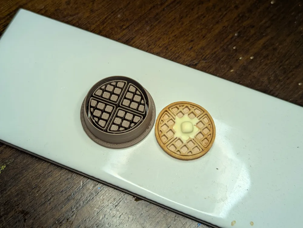 Waffle Clay Cutter by CutterSTL MakerWorld: Download Free 3D Models