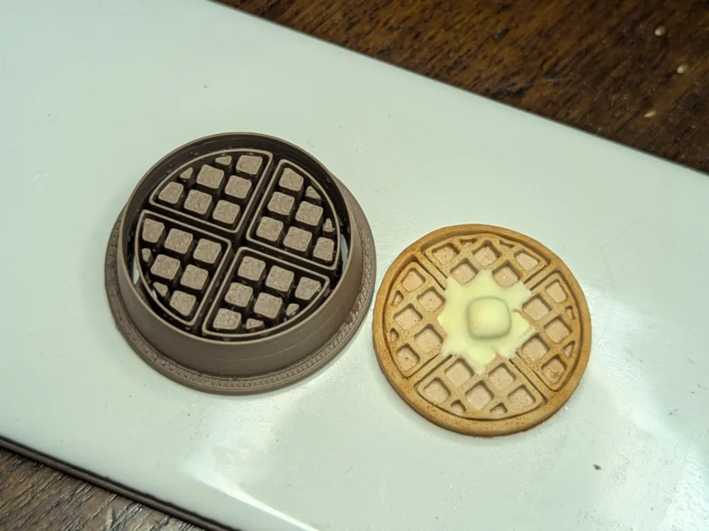 Waffle Clay Cutter by CutterSTL MakerWorld: Download Free 3D Models