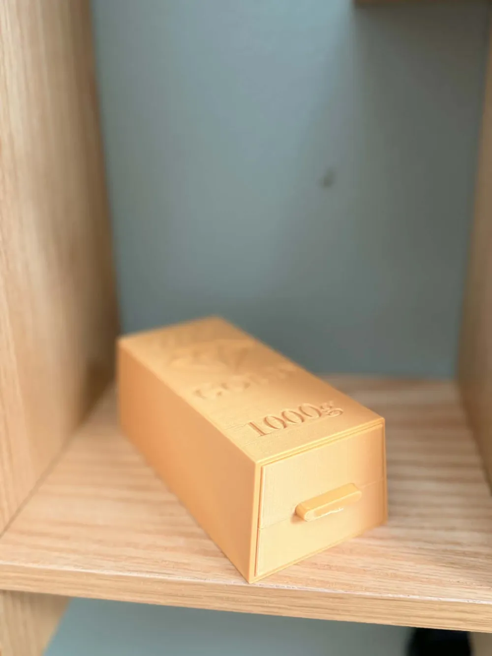Goldbar coin hide - Free 3D Print Model - MakerWorld