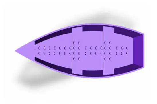 Brick Legolike Paddle Boat Remixed by Hill_River - MakerWorld