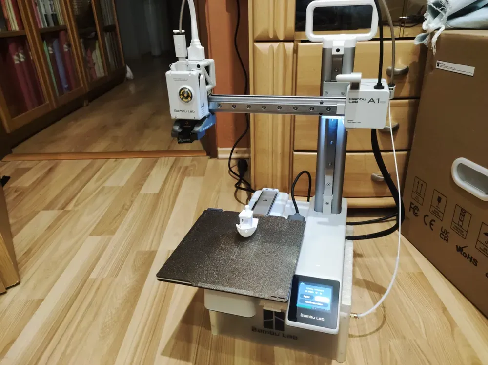 A1 Mini riser - filament enclosure and storage box by ...