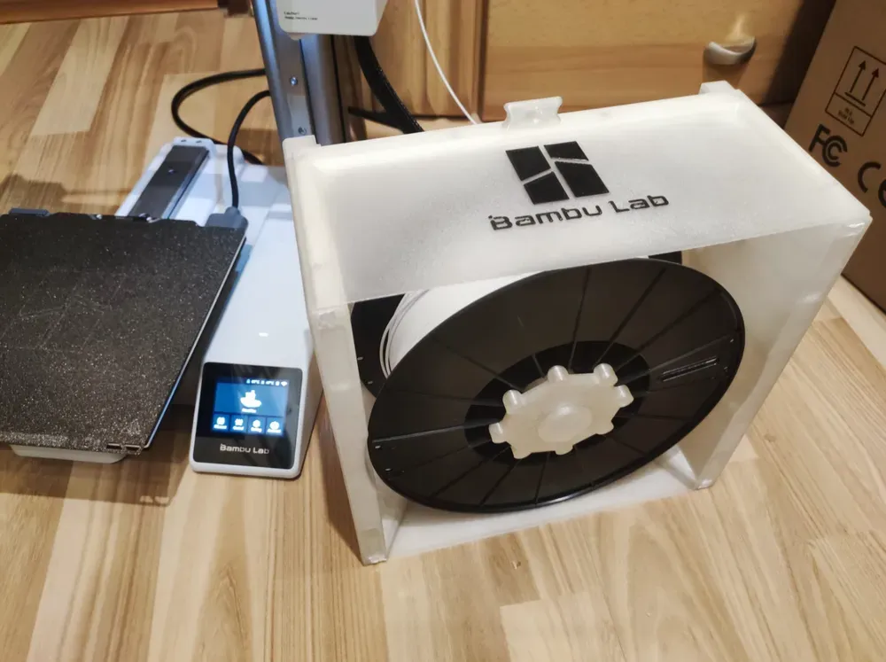 A1 Mini riser - filament enclosure and storage box by ...