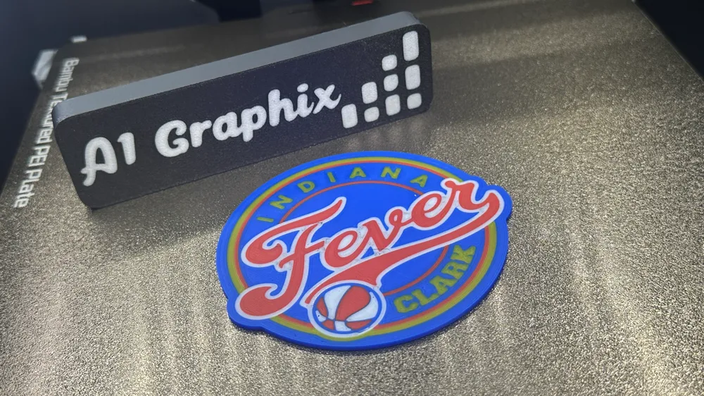 Indiana Fever WNBA Caitlin Clark Coaster by A1 Graphix - MakerWorld