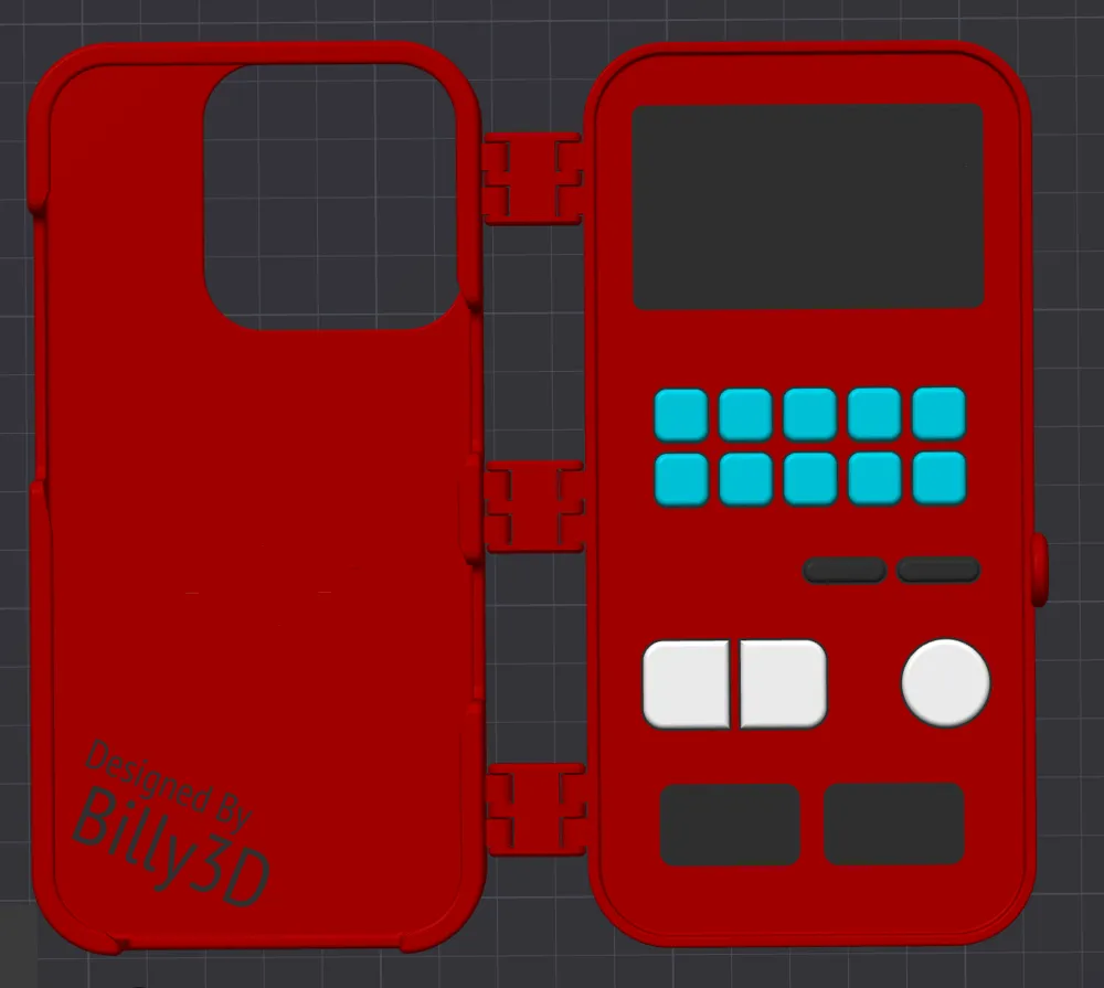 iPhone 16 Pro Pokédex phone case - Free 3D Print Model - MakerWorld
