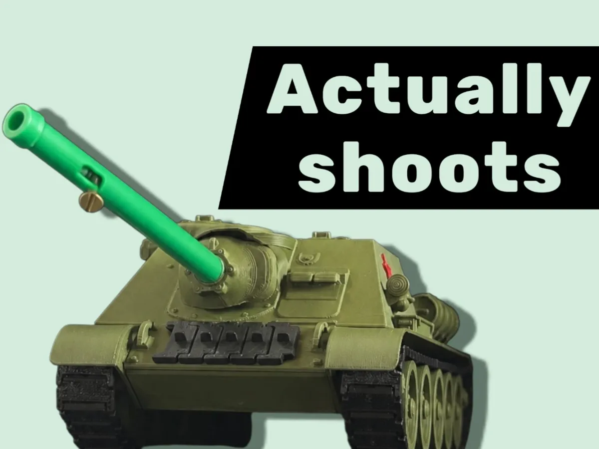 shooting tank barrel - Free 3D Print Model - MakerWorld