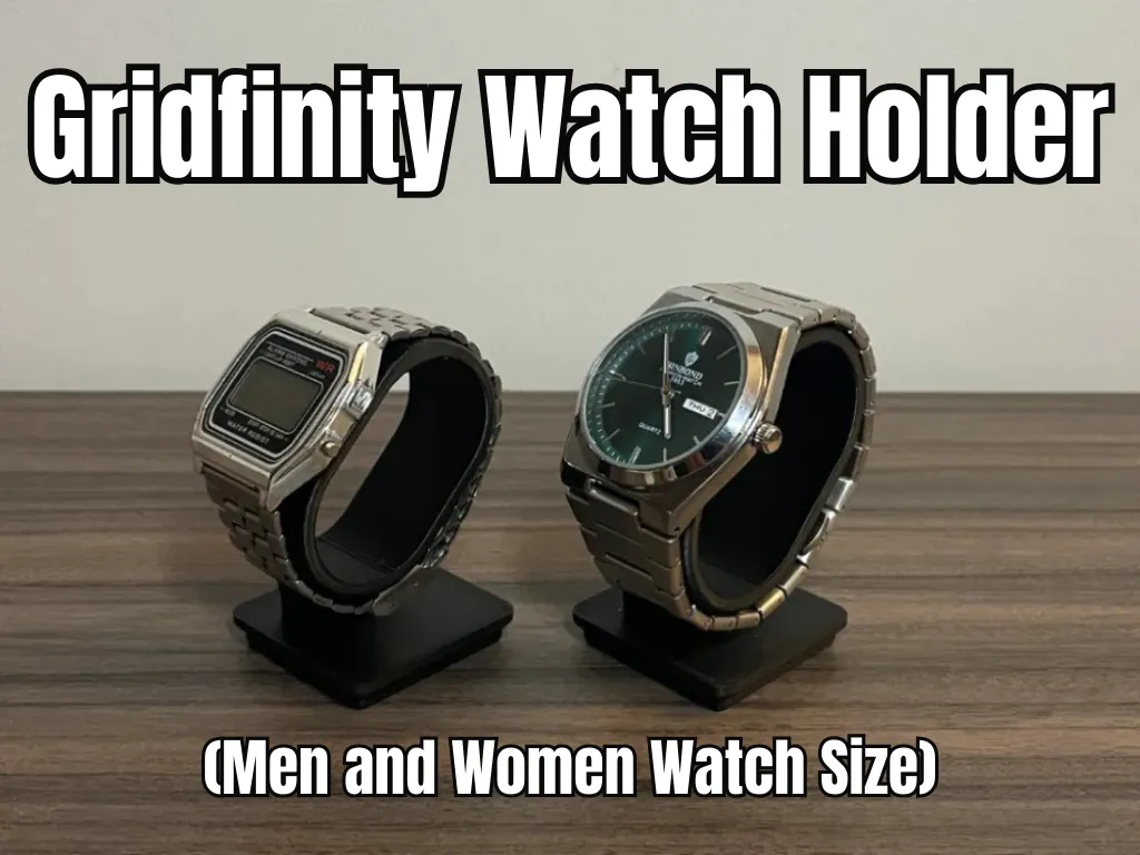 Watch Holder Gridfinity - Free 3D Print Model - MakerWorld