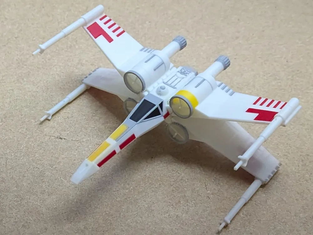 X-Wing: Articulated - Free 3D Print Model - MakerWorld