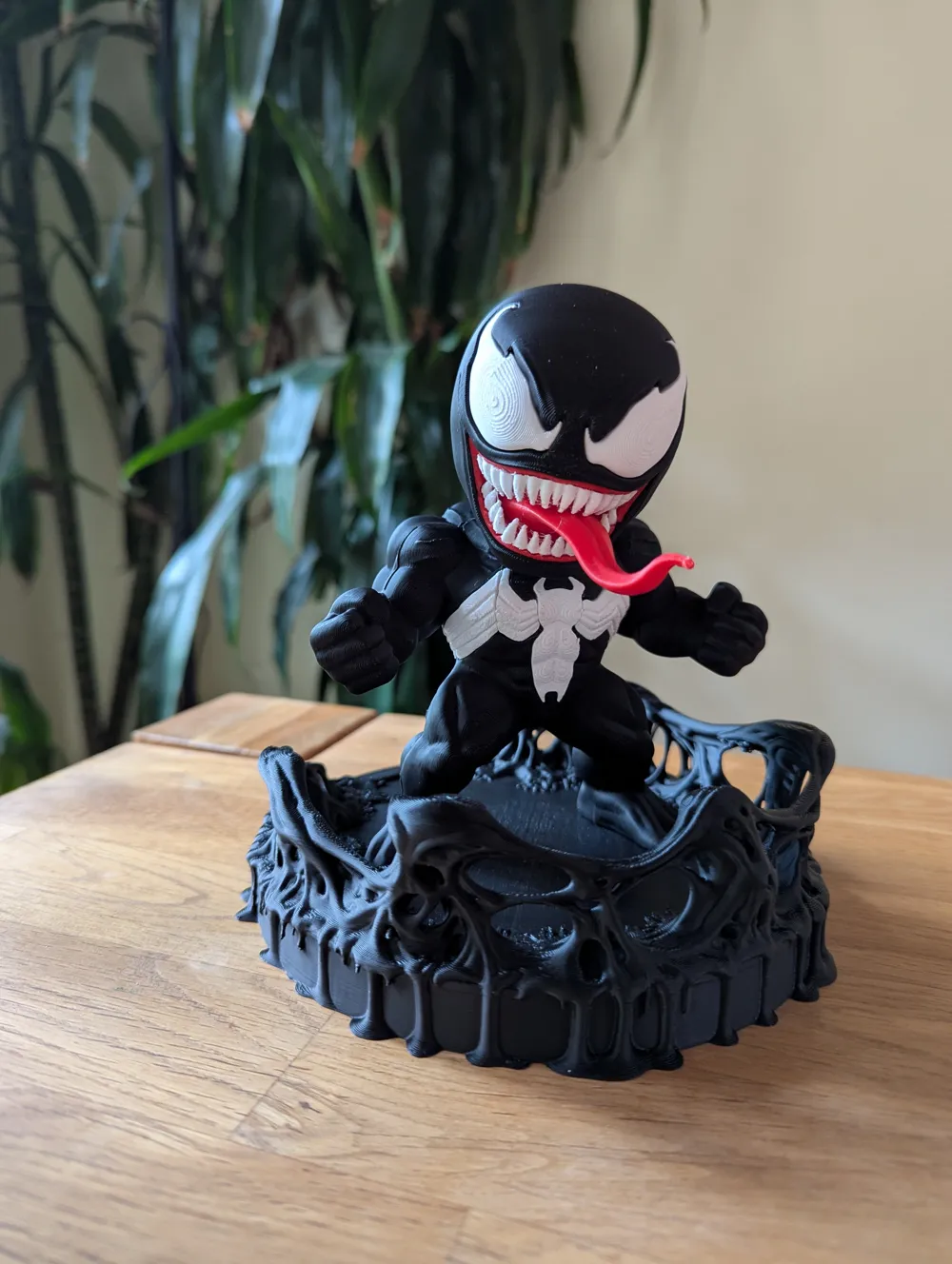 Venom Symbiote Diorama Base for Venom Figure - Free 3D Print Model ...