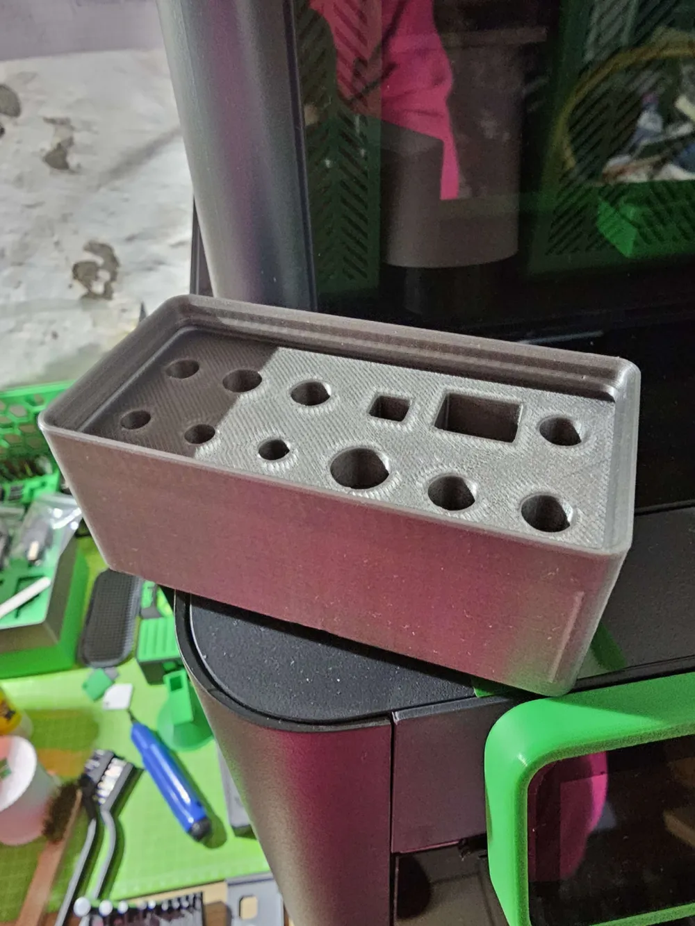 Gridfinity Soldering / Wood Ironing tool storage by Storm Wolf - MakerWorld