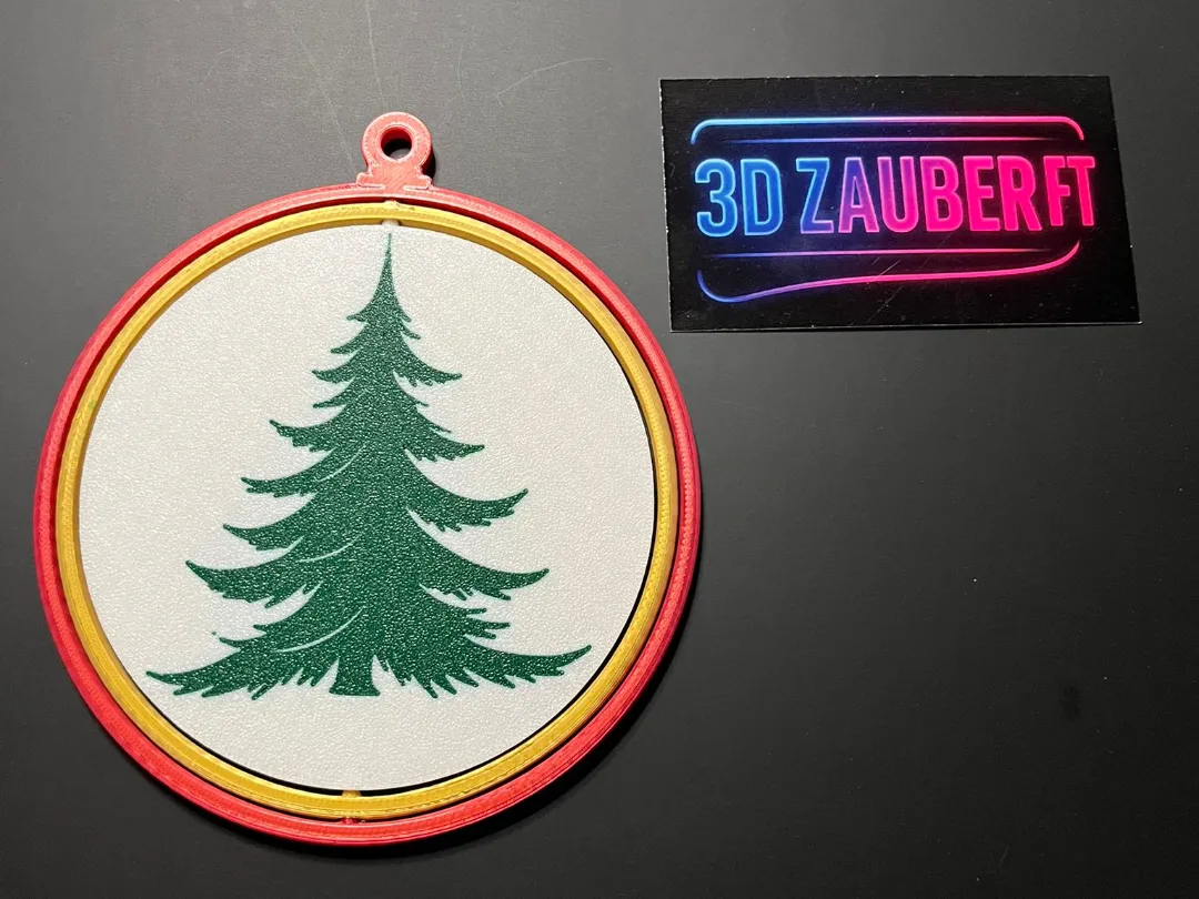 Christmas Tree Ornament - Free 3D Print Model - MakerWorld