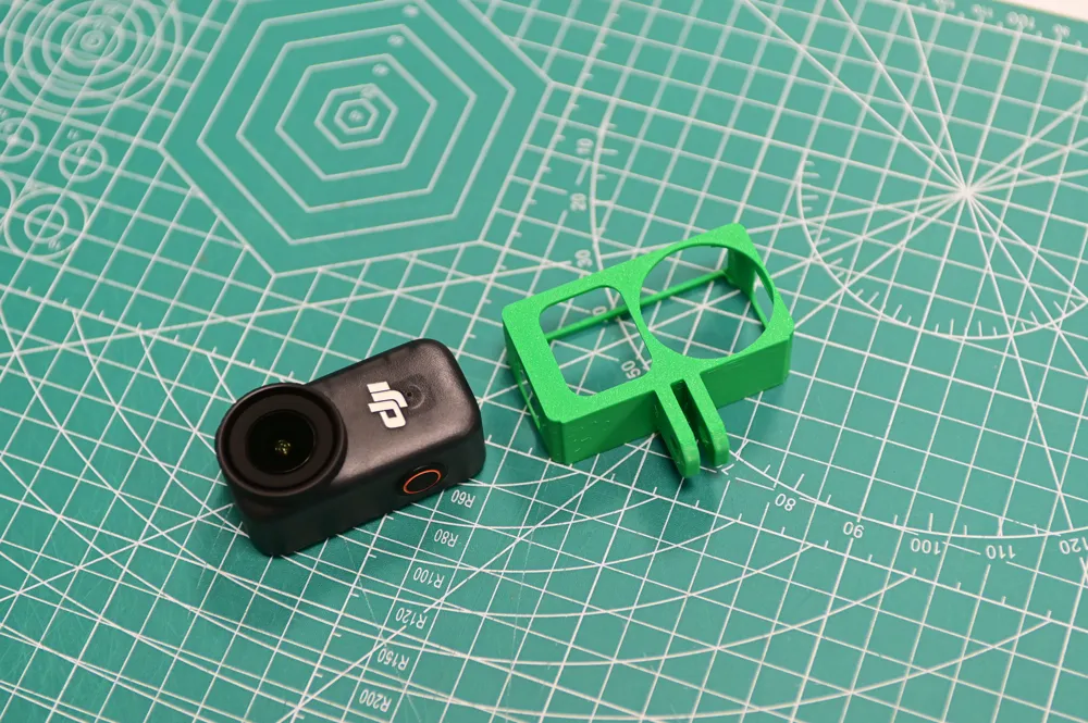 DJI Osmo Nano Go Pro Cage for PLA and PETG. - Free 3D Print Model ...