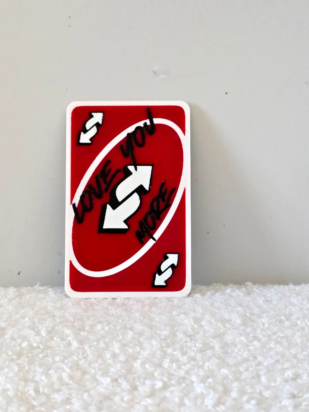 UNO Reverse Love Card V2 by Keyzer.3D MakerWorld: Download Free 3D Models