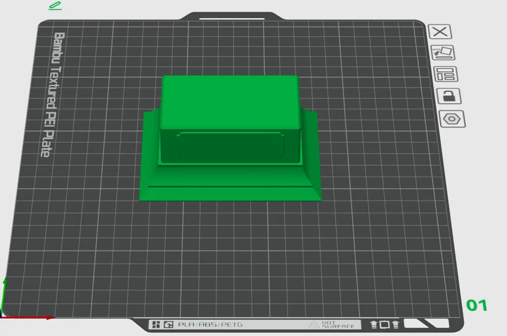 Trophy base - rectangle 2 by FLASHFORGE ADVENTURER 5M MakerWorld ...