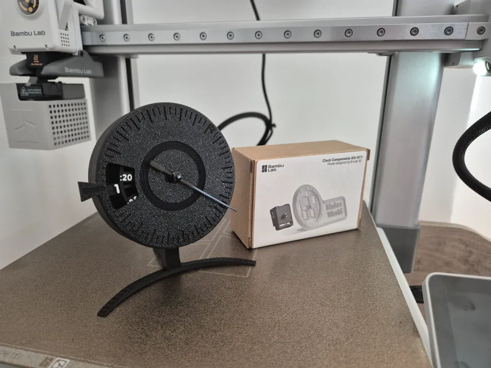 Rotating dial clock component kit 011 by R4diat0r - MakerWorld