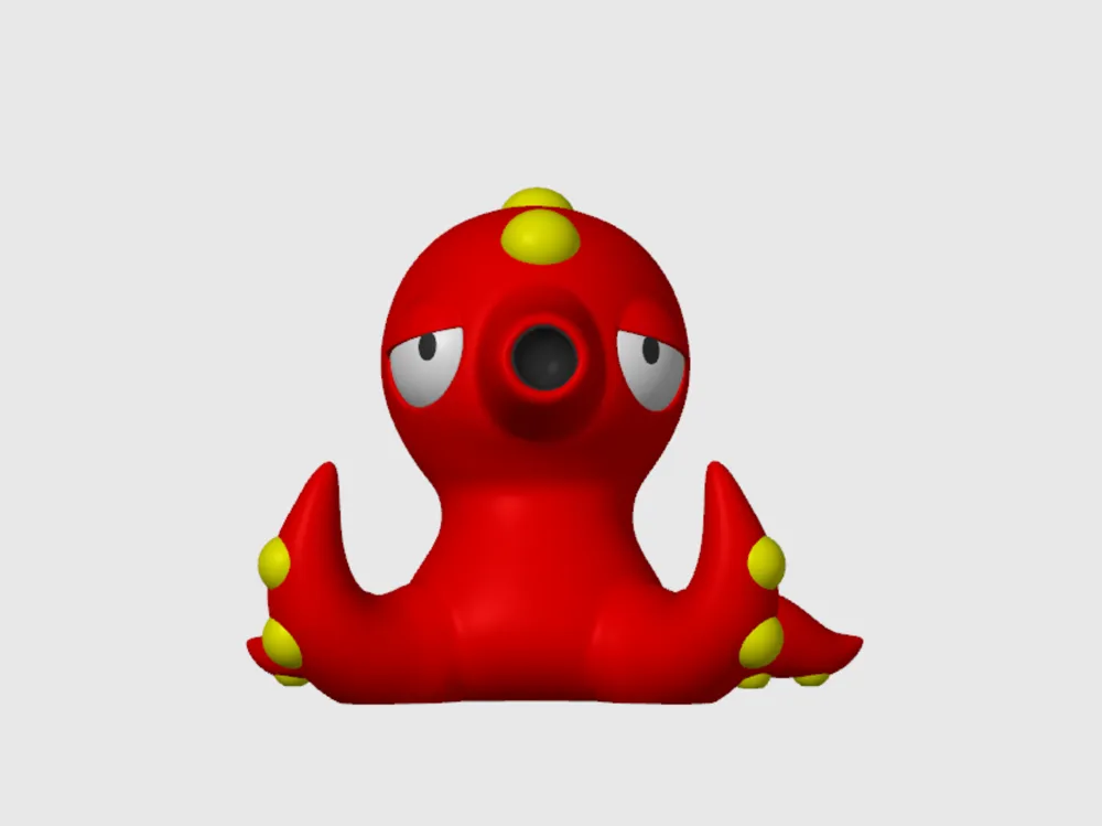 Octillery Multicolor by entroisdimensions_figurine MakerWorld: Download ...