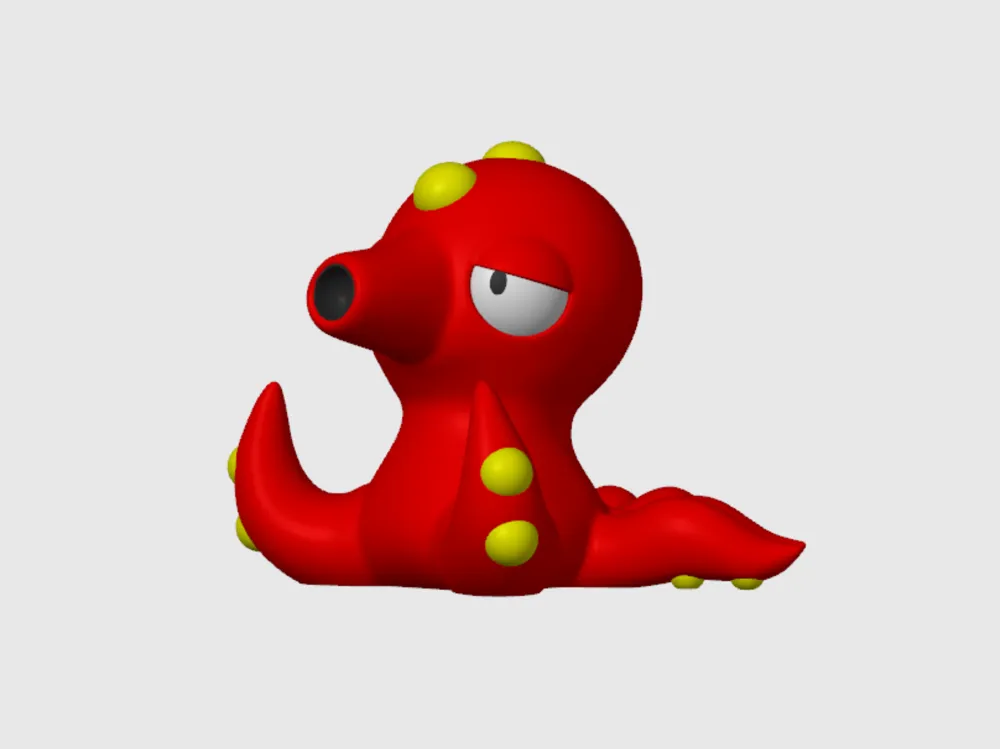Octillery Multicolor by entroisdimensions_figurine MakerWorld: Download ...