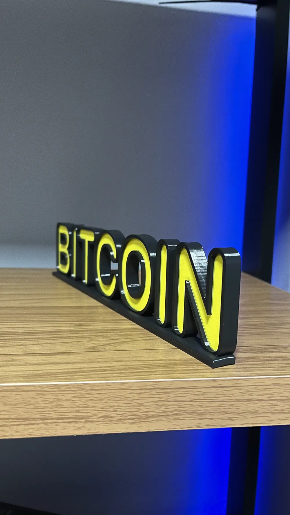 Logotipo Bitcoin (BTC) by SamuelTI MakerWorld: Download Free 3D Models