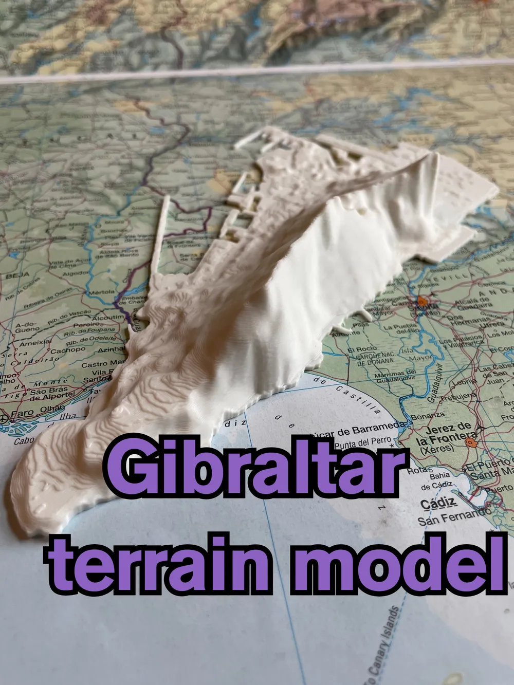 Gibraltar terrain model by Cassius9038 MakerWorld: Download Free 3D Models