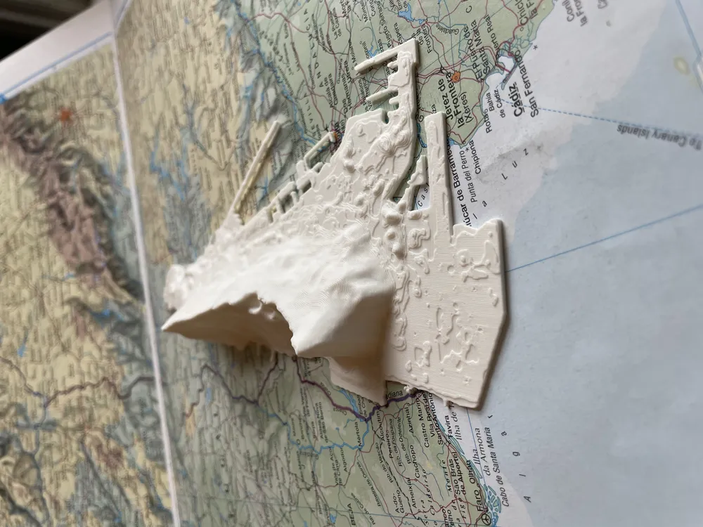 Gibraltar terrain model by Cassius9038 MakerWorld: Download Free 3D Models