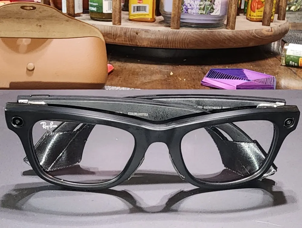 Ray-Ban Ear Grip (Meta Wayfarer Gen 2) - Free 3D Print Model - MakerWorld