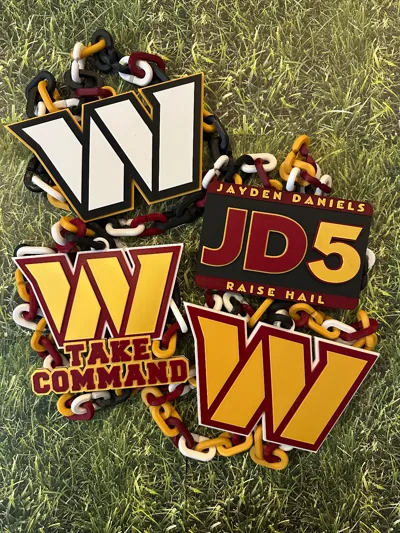 Washington Commanders Rally Chains by therealmacjeezy MakerWorld ...