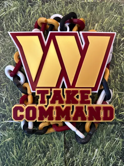Washington Commanders Rally Chains by therealmacjeezy MakerWorld ...